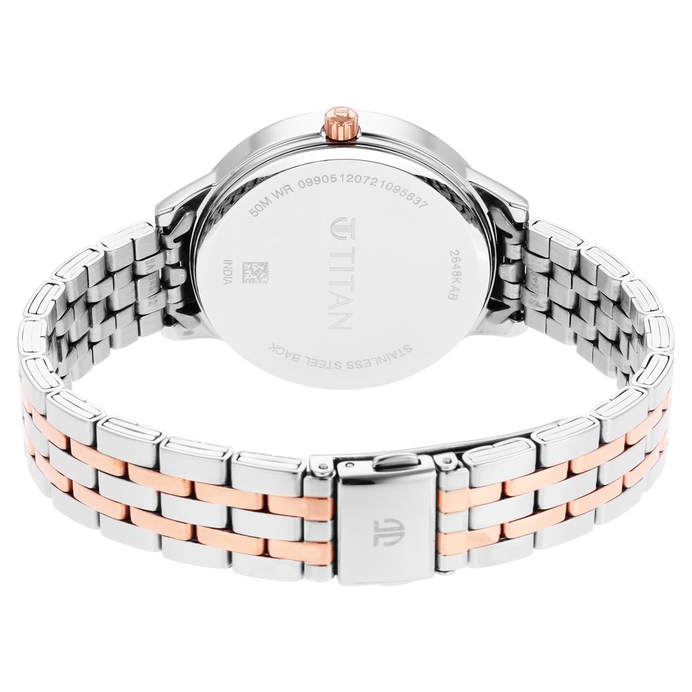 Buy Online Titan Women's Precision Simplicity Watch: Grey Gradient Dial ...