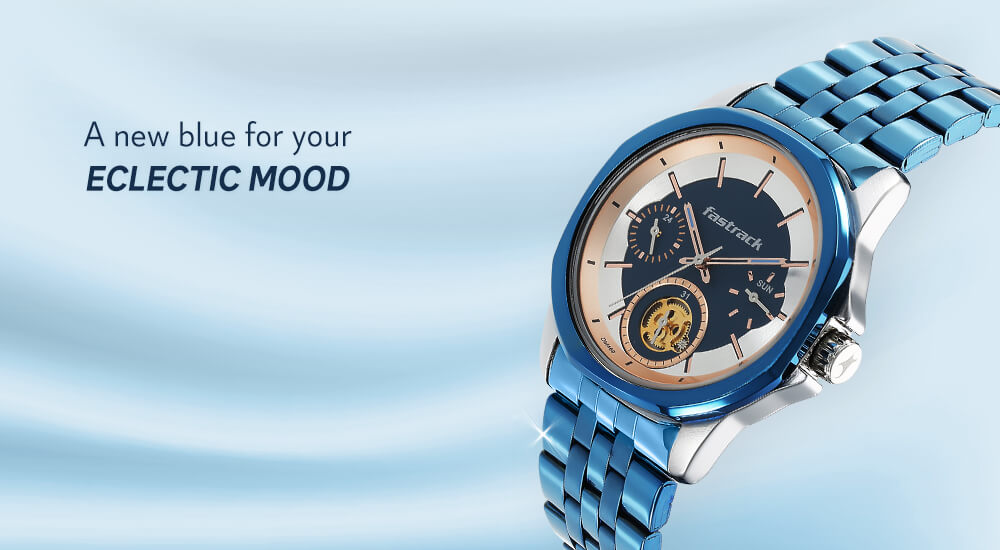 Buy Online Fastrack Exuberant Quartz Analog White Dial Leather Strap ...