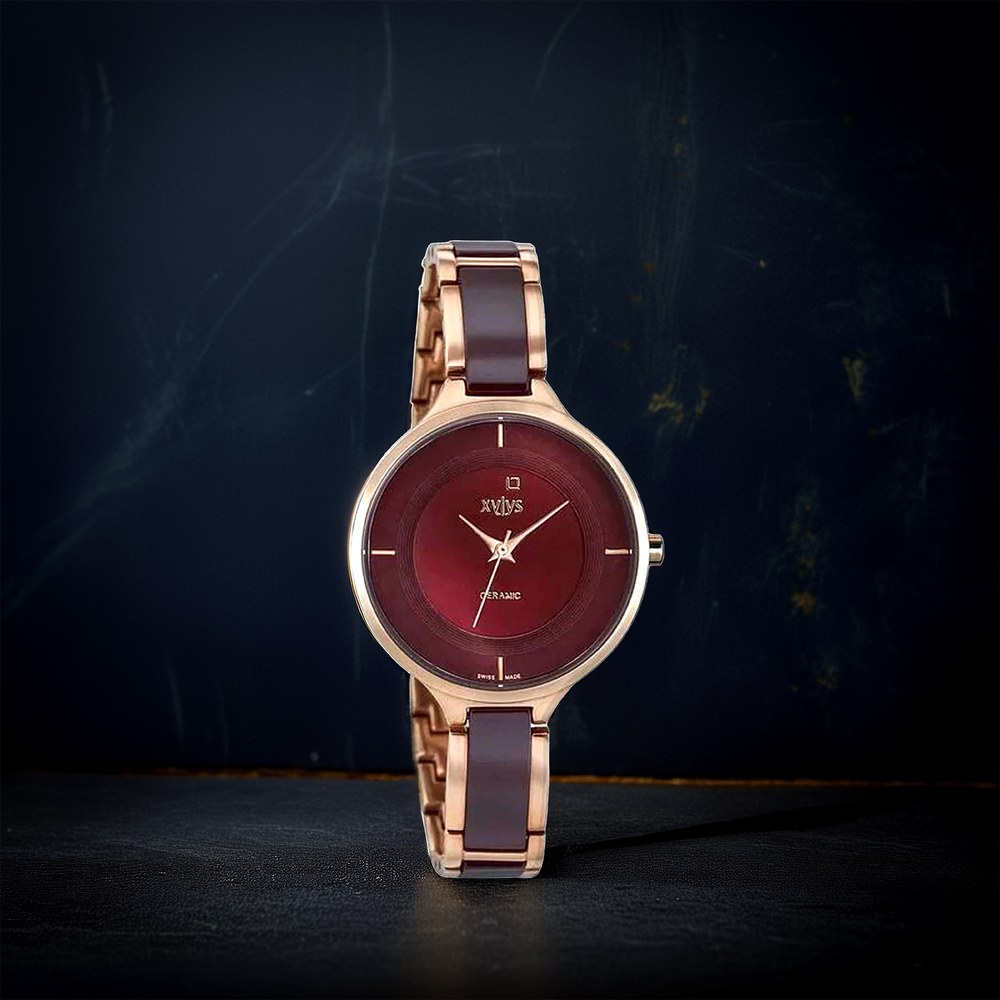 Buy Online Xylys Seraphina Swiss Analog Steel & Ceramic Mother of Pearl ...