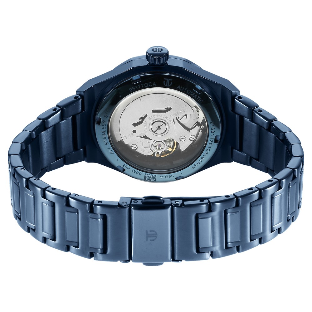 Buy Online Titan Unending Beauty Automatic Blue Dial Analog Stainless ...