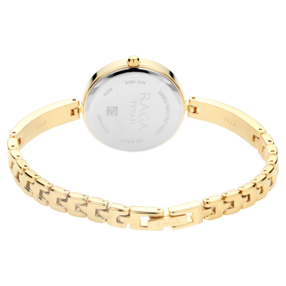 Buy Online Titan Raga Viva Silver Dial Women Watch With Metal Strap ...