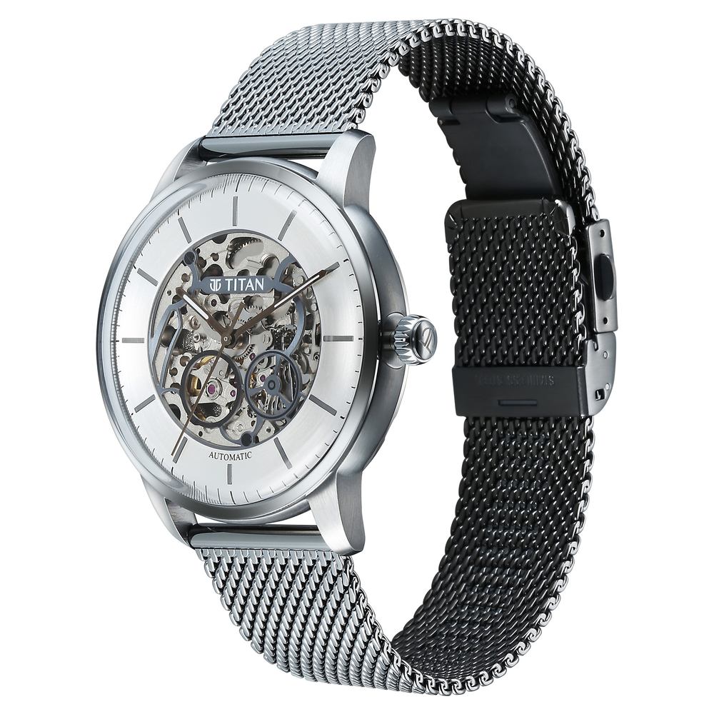 Buy Online Titan Automatic Color Upgrade Silver Dial Grey Color ...