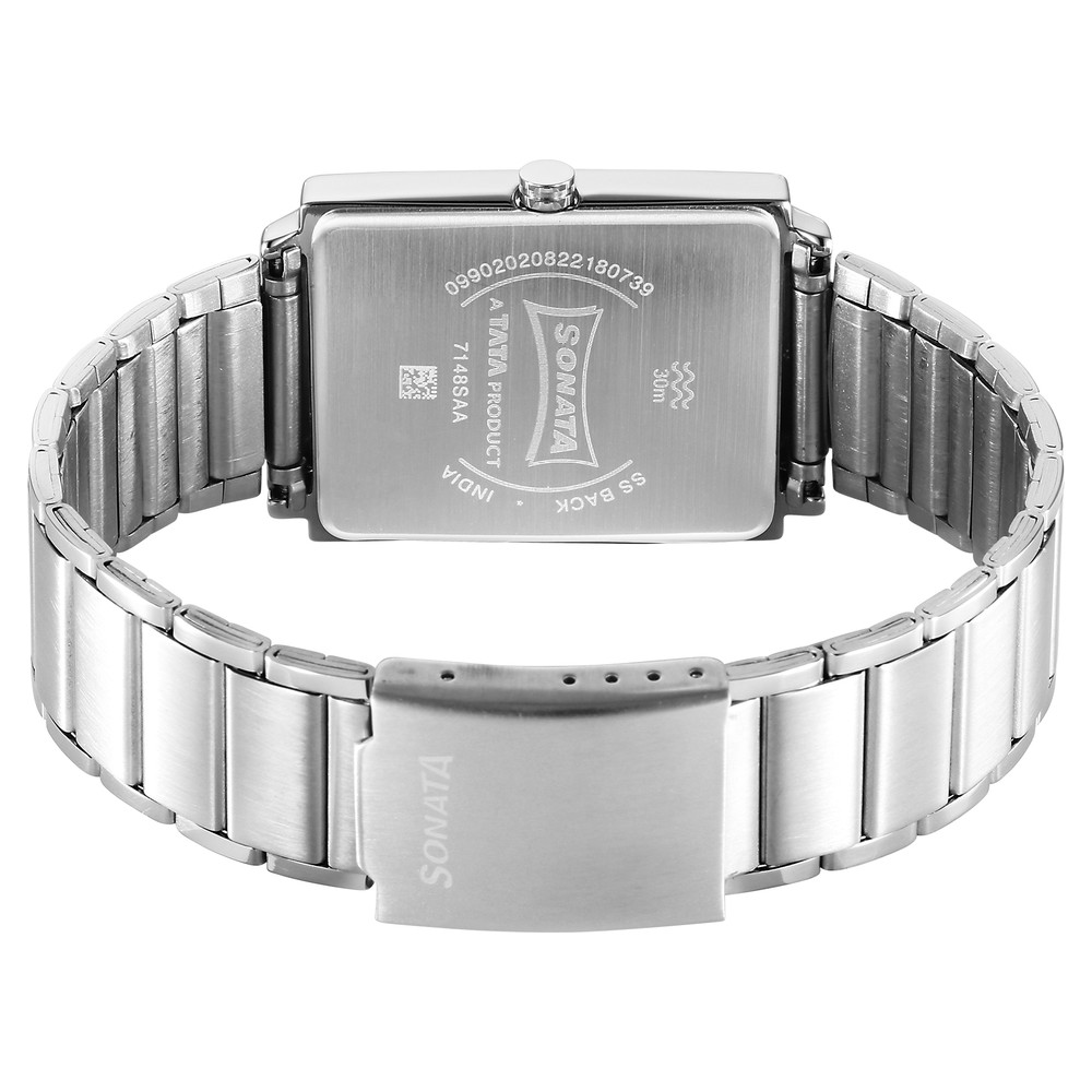 Buy Online Sonata Sleek Green Dial Analog with Date Watch for Men ...