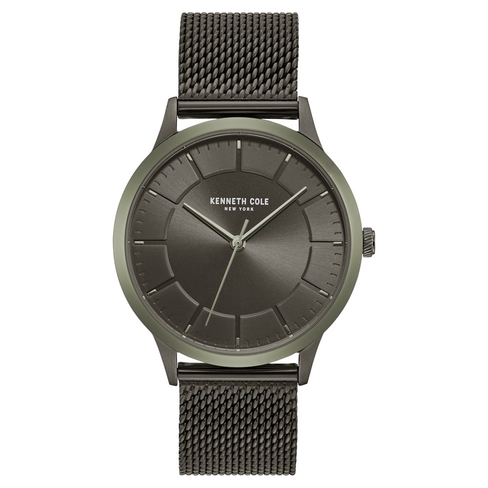 Buy Online Kenneth Cole Analog Grey Dial Watch for Men - nckc50781002mn ...
