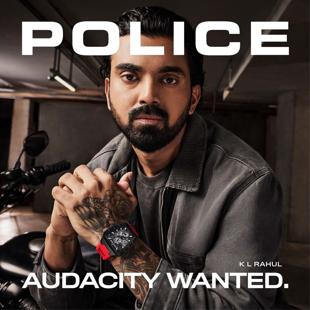 Buy Online Police Men's Tough Gear KL Rahul Edition Multifunction Watch ...