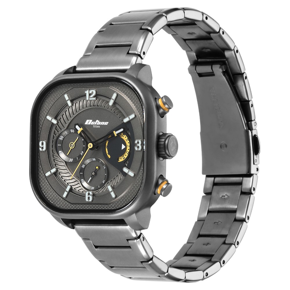 Buy Online Titan Octane Aerobatics Quartz Chronograph Anthracite Dial ...