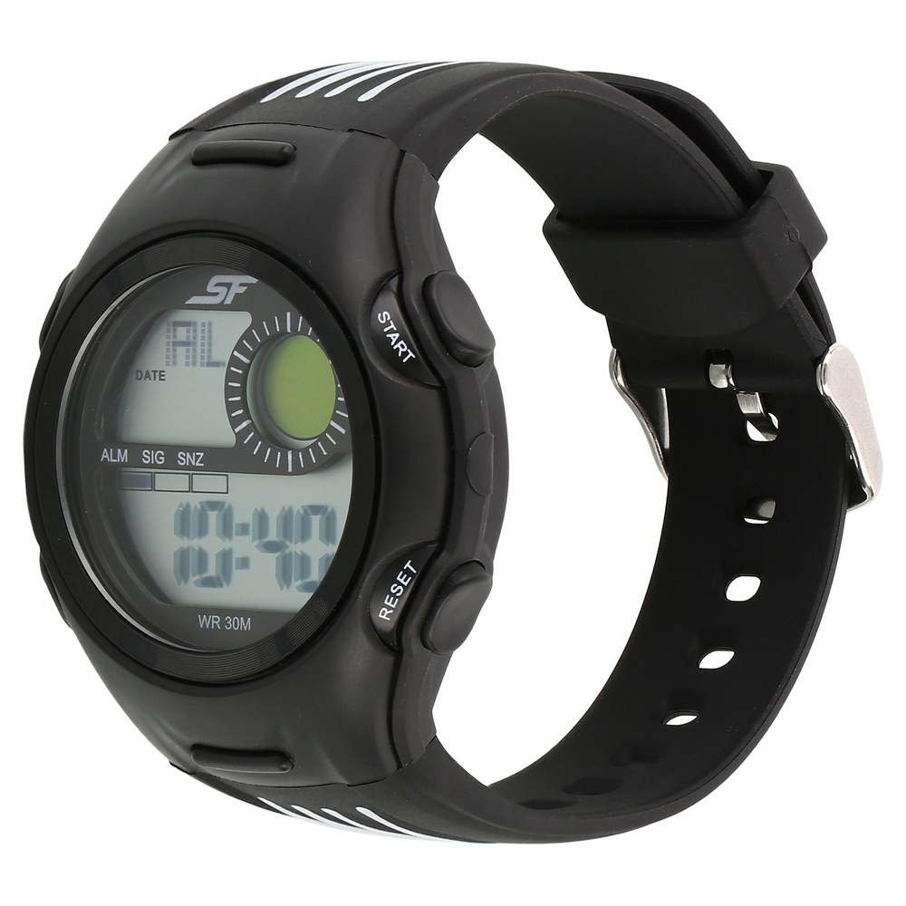 Buy Online SF Super Fibre Digital Dial Plastic Strap Watch for Men ...