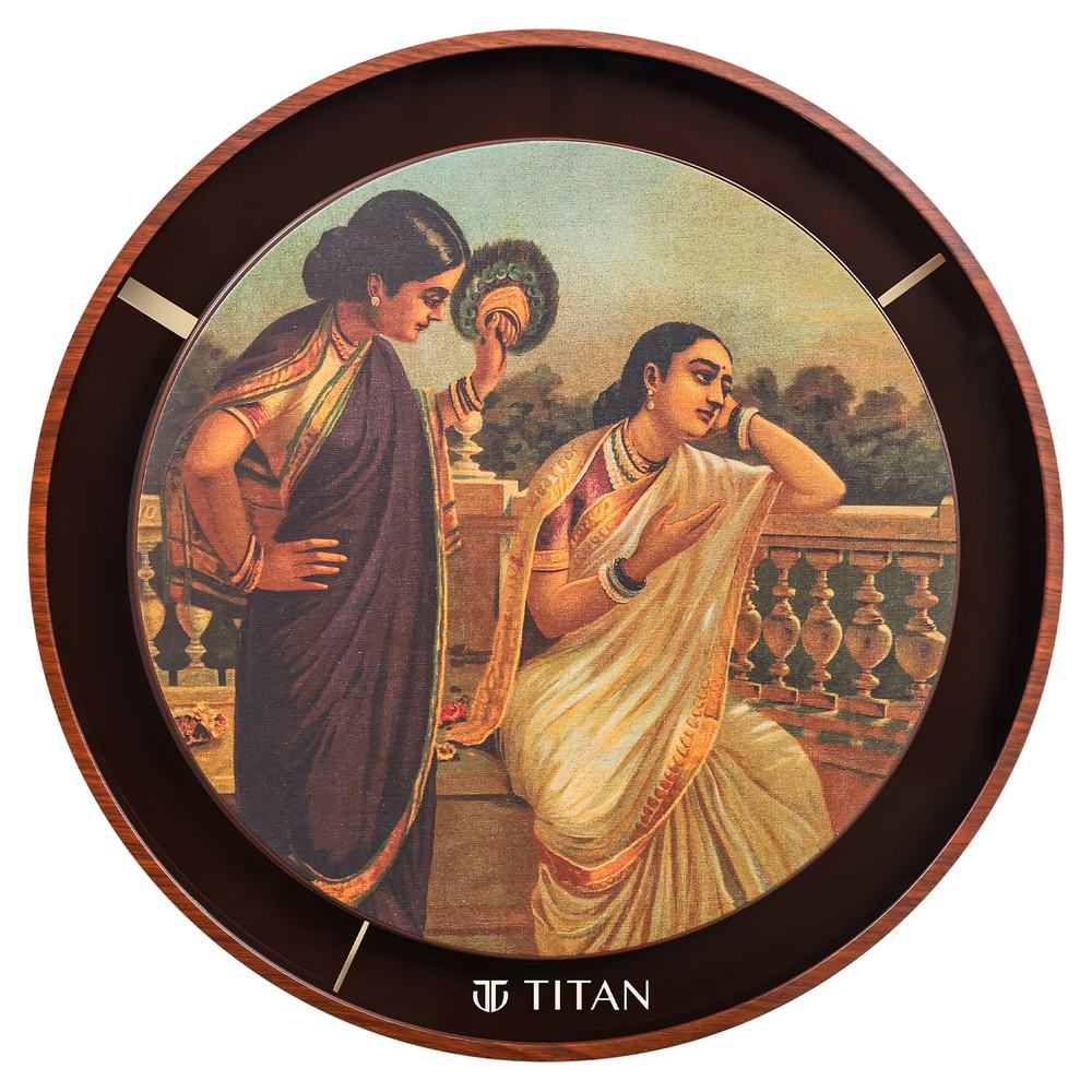 Buy Online Titan Clocks x MAP - The Raja Ravi Varma Series - Damayanti ...