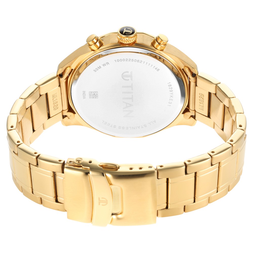 Buy Online Titan Regalia Opulent Silver Dial Quartz Multifunction ...