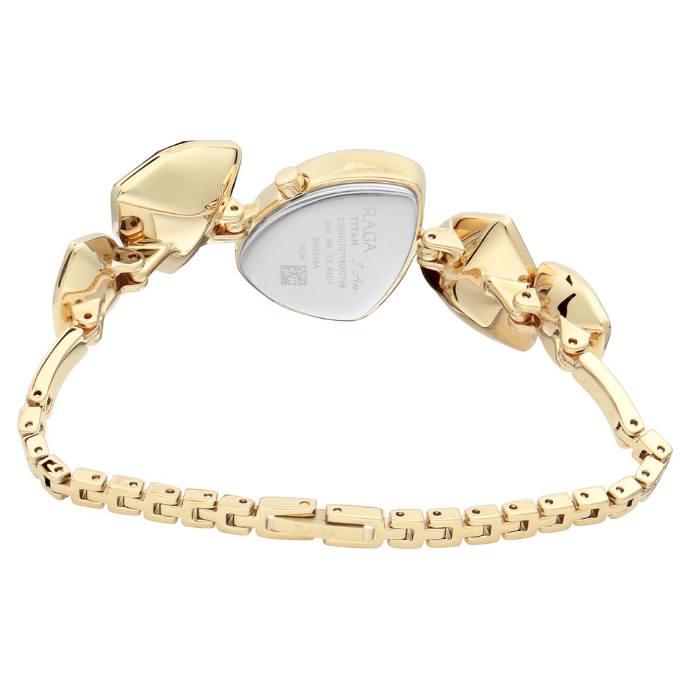 Buy Online Titan Raga I Am Purple Dial Analog Metal Strap Watch for ...