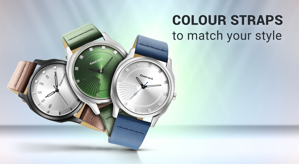 Buy Online Fastrack Stunners Quartz Analog Black Dial Stainless Steel ...