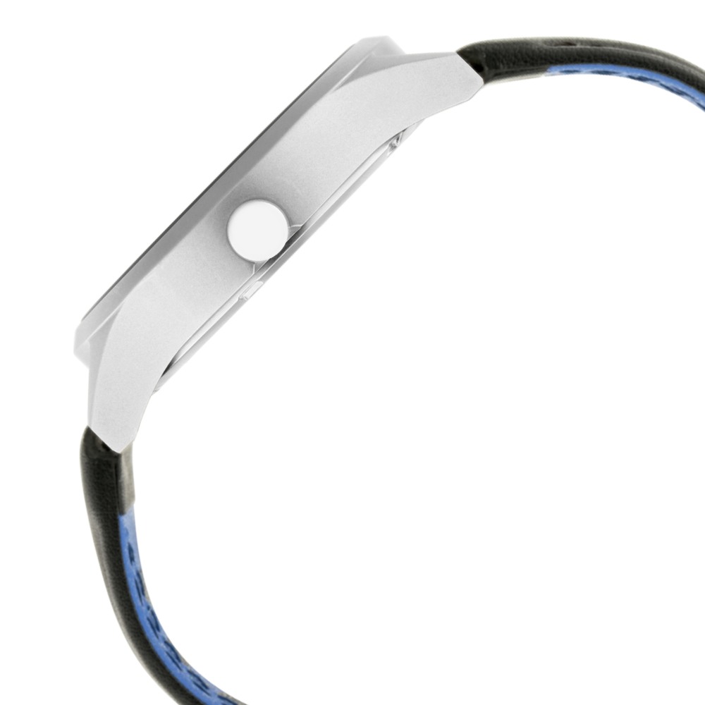 Buy Online Fastrack Titanium Quartz Analog with Date Black Dial Leather ...