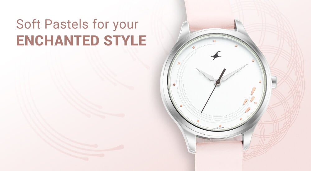 Buy Online Fastrack Stunners Quartz Analog Black Dial Stainless Steel ...