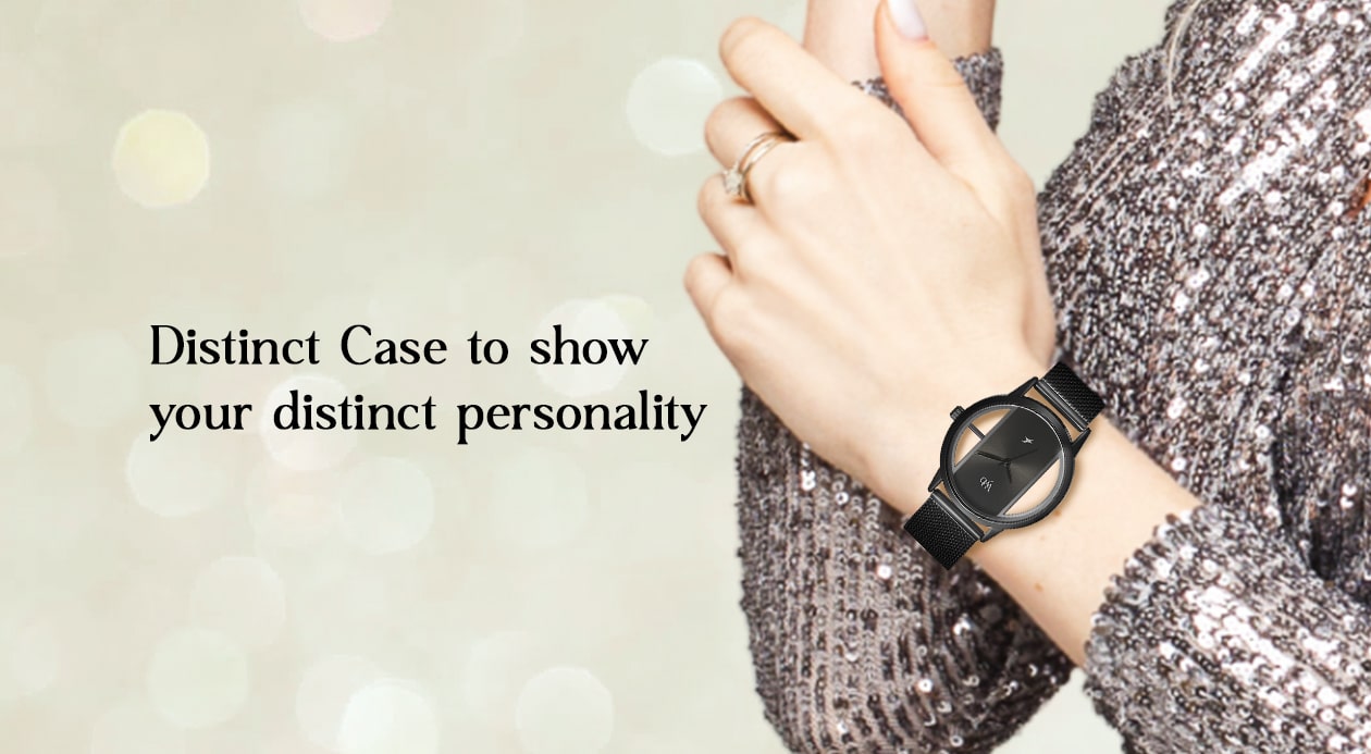 Buy Online Fastrack Vyb Runway Quartz Analog Black Dial Stainless Steel ...