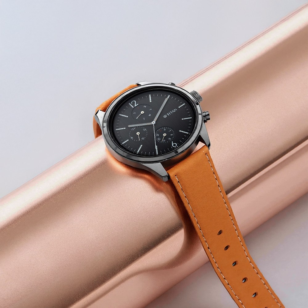 Buy Online Titan Men's Metropolitan Charm: Men's Multifunctional Black ...