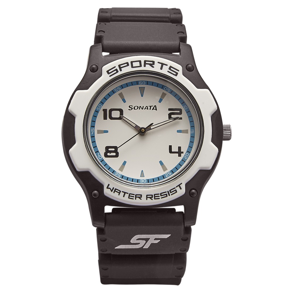 Buy Online SF Quartz Analog White Dial Watch for Men - ns7921pp11 | Titan