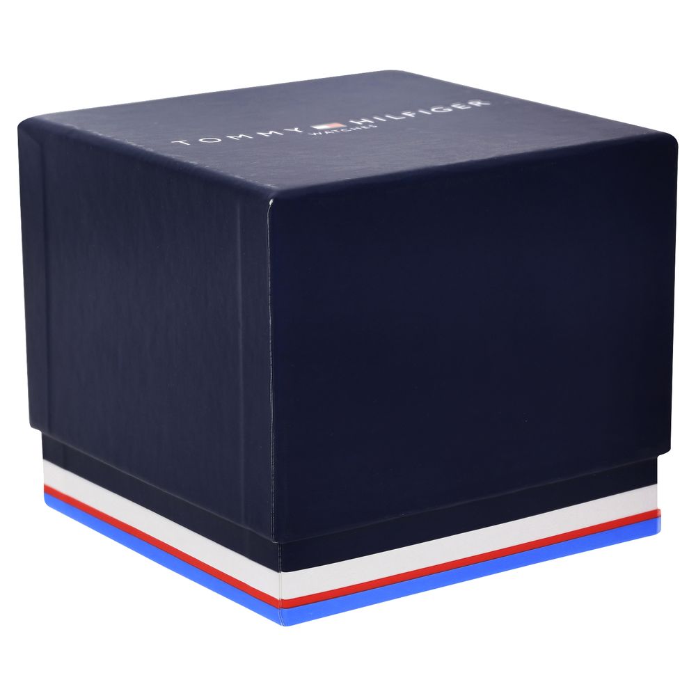Buy Online Tommy Hilfiger Quartz Multifunction White Dial Silicone ...